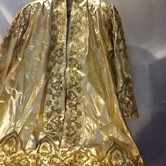 Jackets & Coats | Queen Long Coat Bold Gold Swing Coat | Poshmark